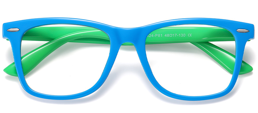 Optically F3158 434 - Blue Glasses - Prescription Glasses